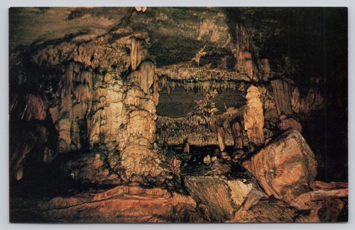 Stalactite & Stalagmite Penn's Cave Water Caven Centre Hall ...