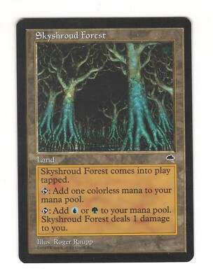 MtG - Skyshroud Forest - Tempest - x1 card - Near Mint | eBay