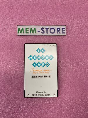 IC Memory Card Flash EEprom 4MB 2Kbytes Attribute Memory with 8Mbit ...