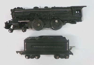 O gauge American Flyer steam engine #545 (lot 6472) | eBay