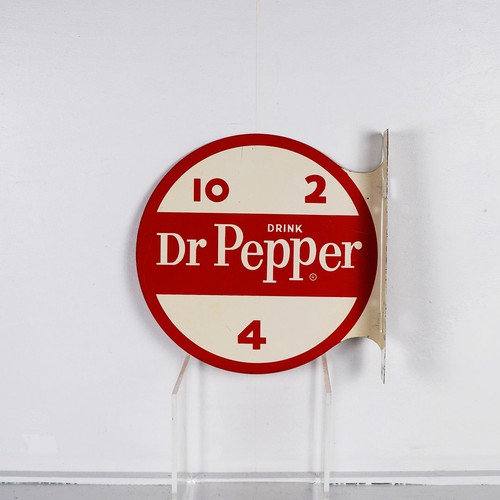 Dr Pepper 10 2 4 Double Sided Metal Flange Sign 12 Inch | eBay