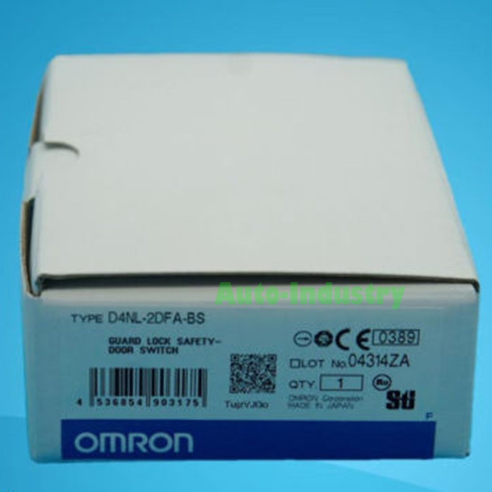 New In Box Omron Guard Lock Safety Door Switch D4NL-2DFA-BS | eBay
