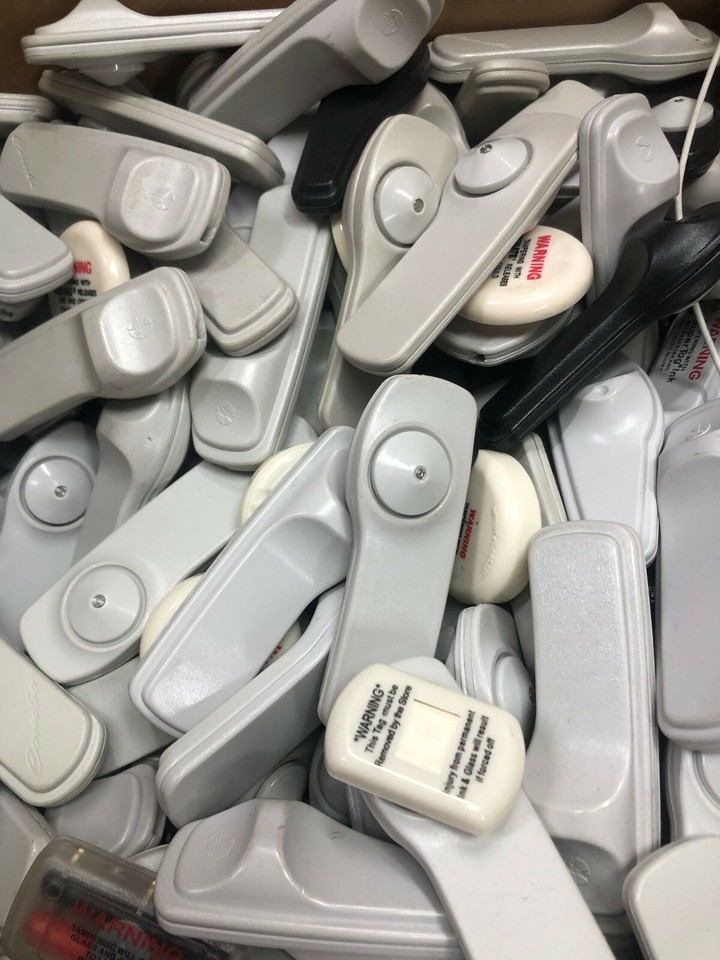 90 Security Tags Pins Anti-Theft Retail Store Clothing Apparel EAS | eBay