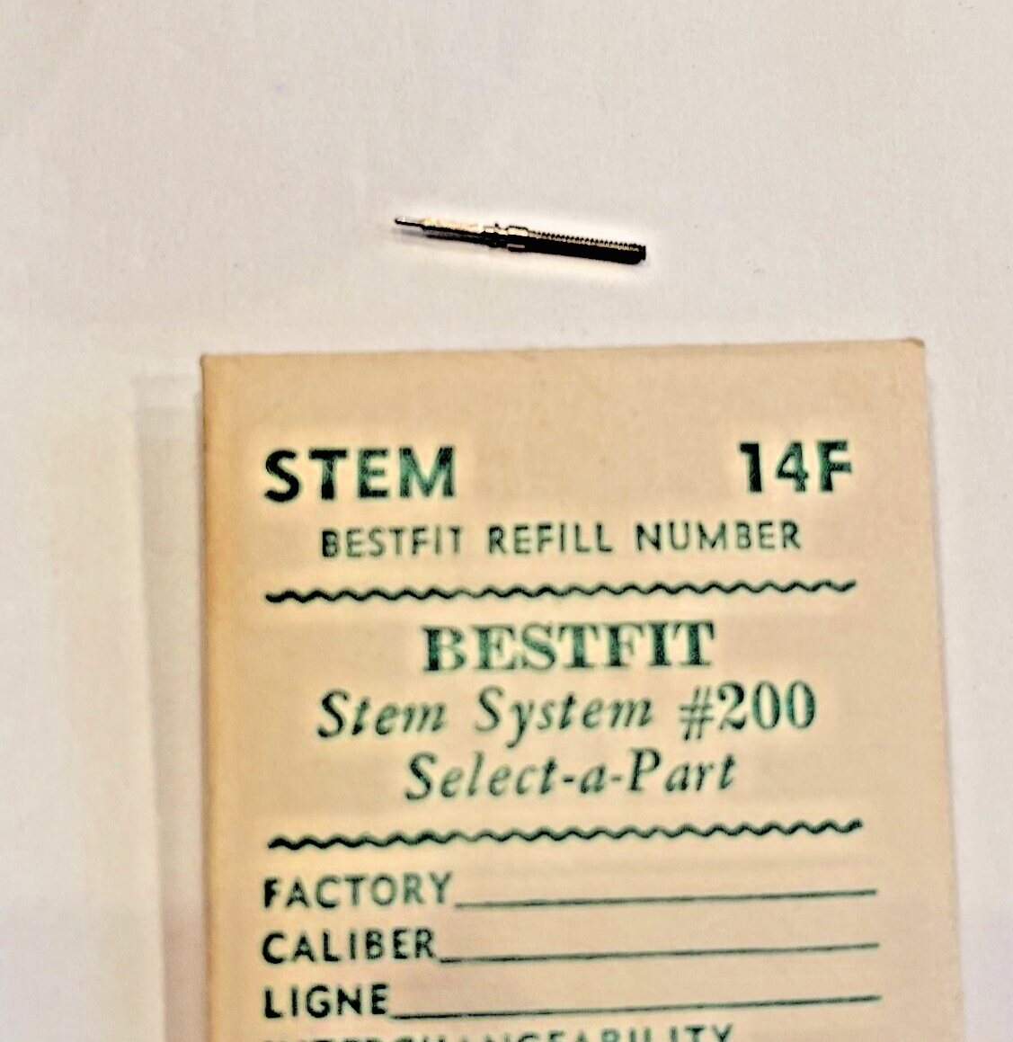 Winding stem for Mido 1200, Felsa 395 750 751 752 755 756, Bestfit 200 ...