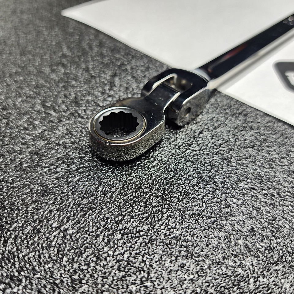 Snap-on Tools 12mm - 14mm 12pt Metric Double Flex Ratcheting Box Wrench ...