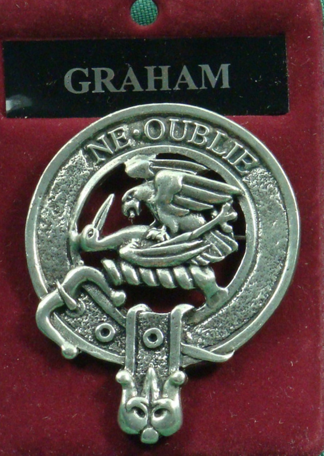 Graham Scottish Clan Crest Pewter Badge or Kilt Pin | eBay