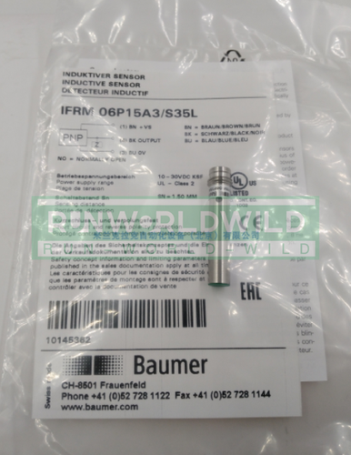 1PCS New For BAUMER IFRM 06P15A3/S35L Proximity switch# | eBay