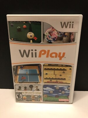 Wii Game - Wii Play 2007 CIB | eBay