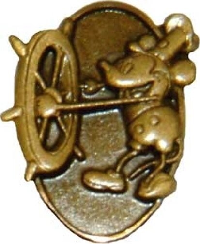 Disney pin Cast Member Service 1 Year Anniversary Mickey Mouse Original ...