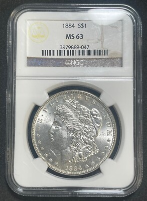 1884 MS 63 Morgan NGC MS 63 | eBay
