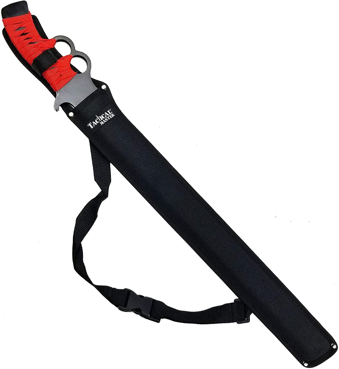 27" Attack On Titan Style Twin Tactical Fixed Blade Machetes Ninja ...