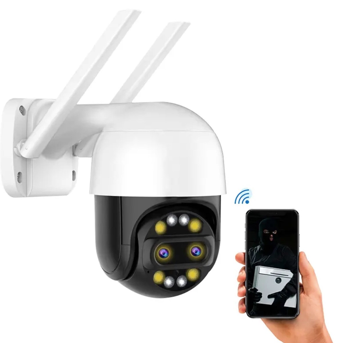Motion Following Security Camera Floodlight Cam Wired Pro – Ring