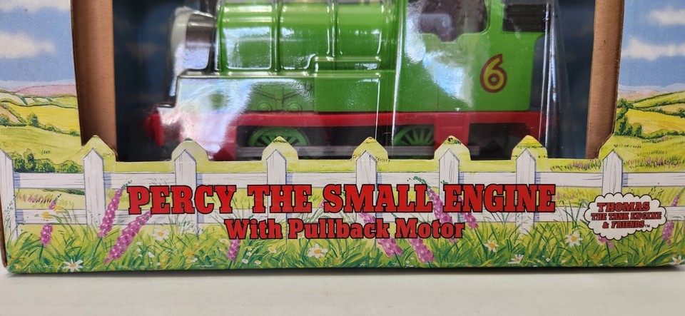 Vintage Thomas The Tank Engine Percy Pullback Die Cast ERTL Shining ...