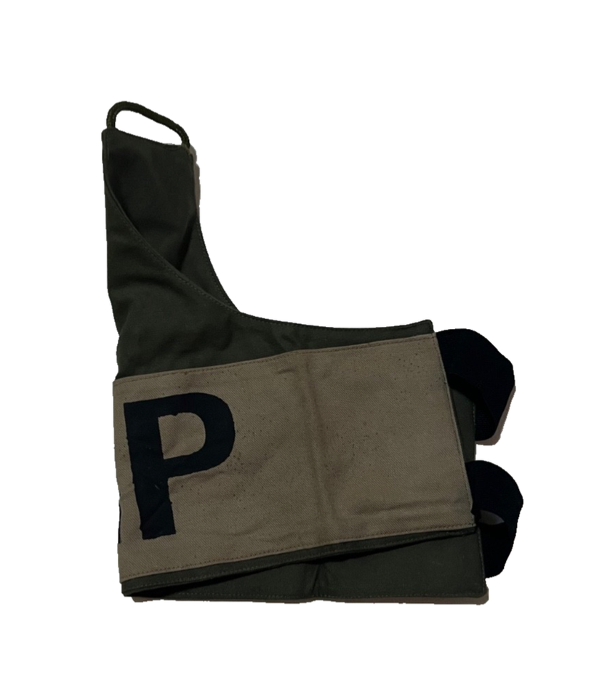 Vintage Military Police MP Brassard OD | eBay