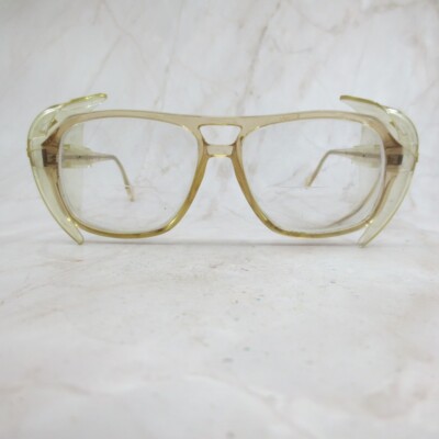 Titmus Safety Glasses Z87 Unisex Adult Transparent Tan Full Rim with ...