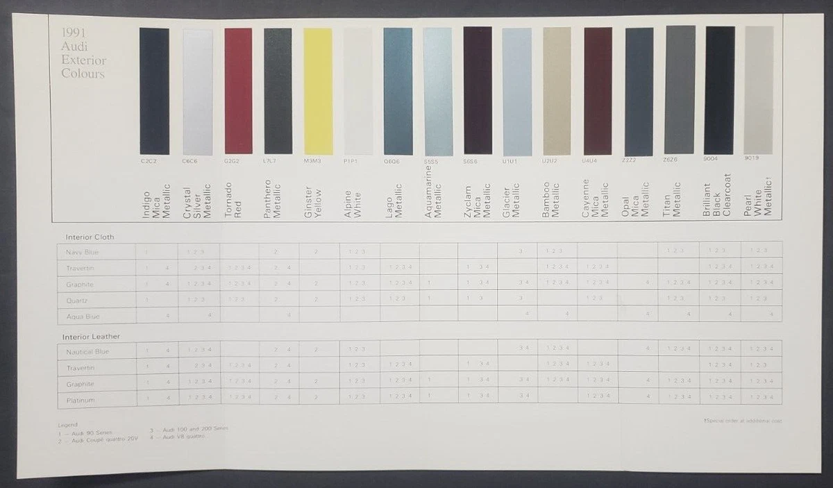 Audi Interior Color Codes | Cabinets Matttroy