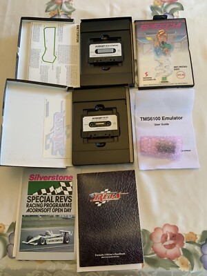 Revs & Revs 4 Extra Tracks For Acorn BBC Micro Game &SPEECH!TMS6100 ...