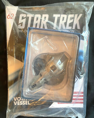 STAR TREK VOYAGER EAGLEMOSS #62 VOTH RESEARCH VESSEL SHIP & MAGAZINE | eBay