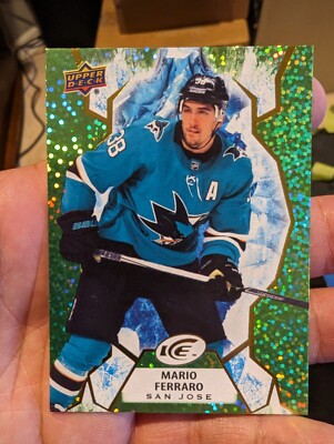 2021-22 21-22 Upper Deck ICE Mario FERRARO Rookie rc Green Parallel ...