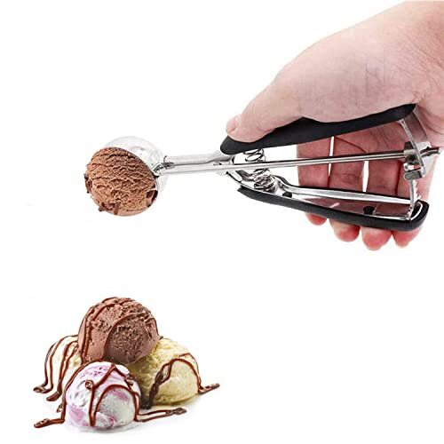 2 Tbsp Cookie Scoop Small Ice Cream Scoop 30ml/1oz Stainless Steel ...