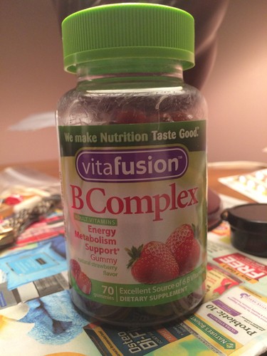 vitafusion B Complex Gummies Wild Strawberry 70ct 027917014654t299 for ...
