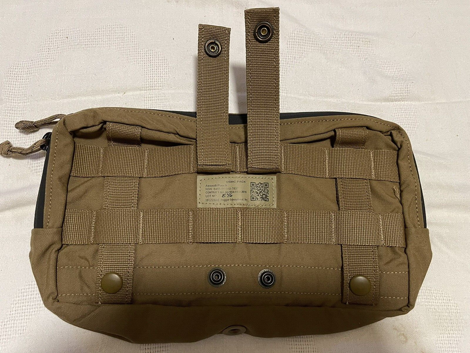 New Eagle/ Propper Ind. USMC FILBE Assault Pouch Coyote Brown MOLLE CIF ...