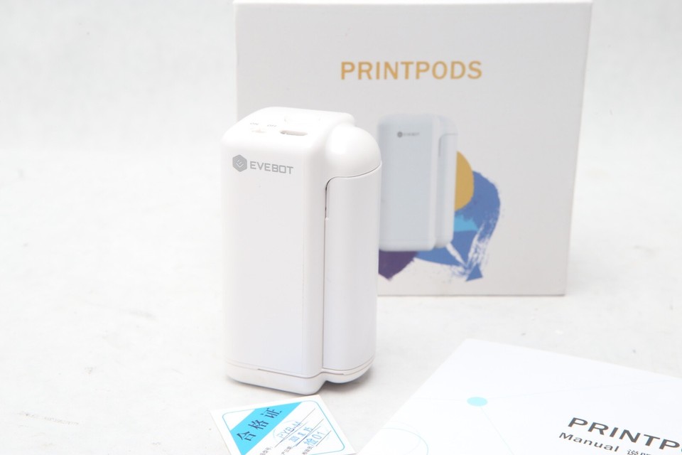 EVEBOT Printpods Mini Handheld Portable Multi-Function Printers G61 | eBay