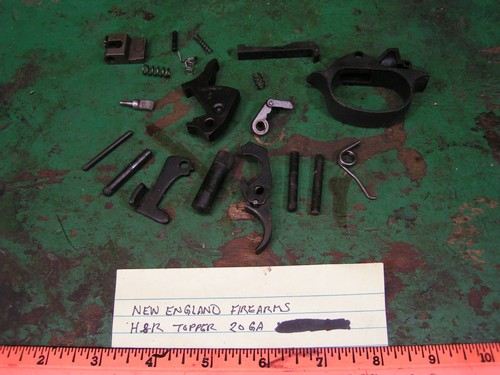 NEF NEW ENGLAND FIREARMS H&R TOPPER 20GA PARTS LOT | eBay