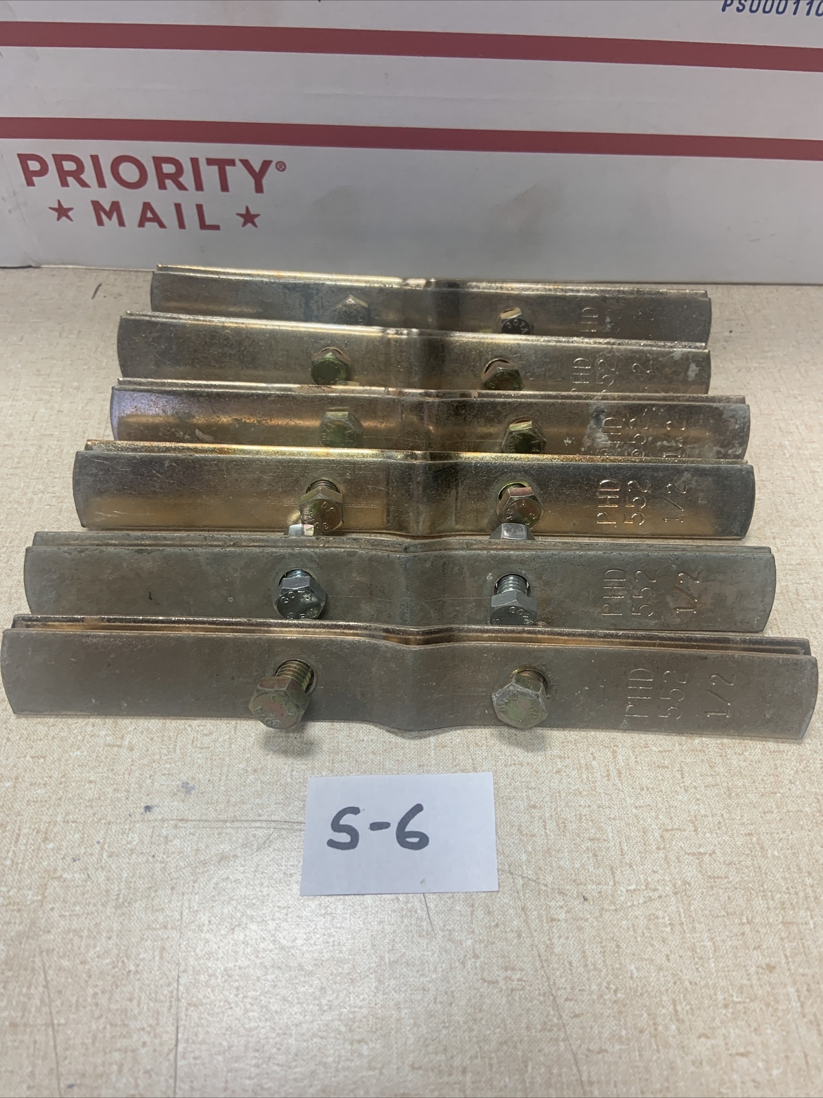 PHD 552 1/2 Inch CT Riser Clamp Copper Epoxy - Bag of 6 | eBay