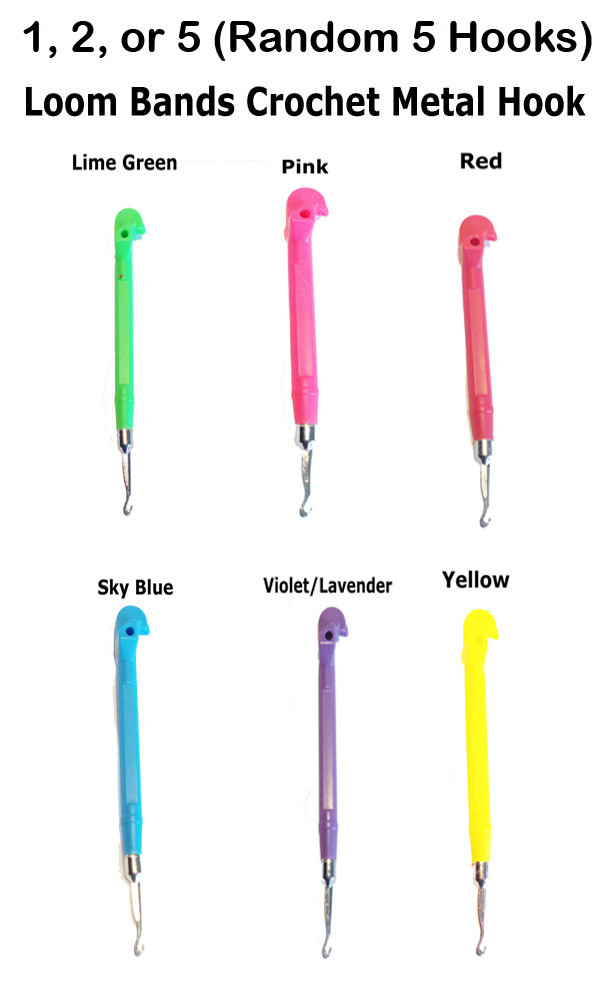 Rainbow Loom Metal Hook