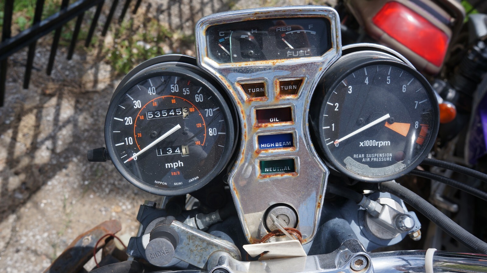 1981 Honda Goldwing GL1100 Speedo Speedometer Tach Cluster 37200-463 ...
