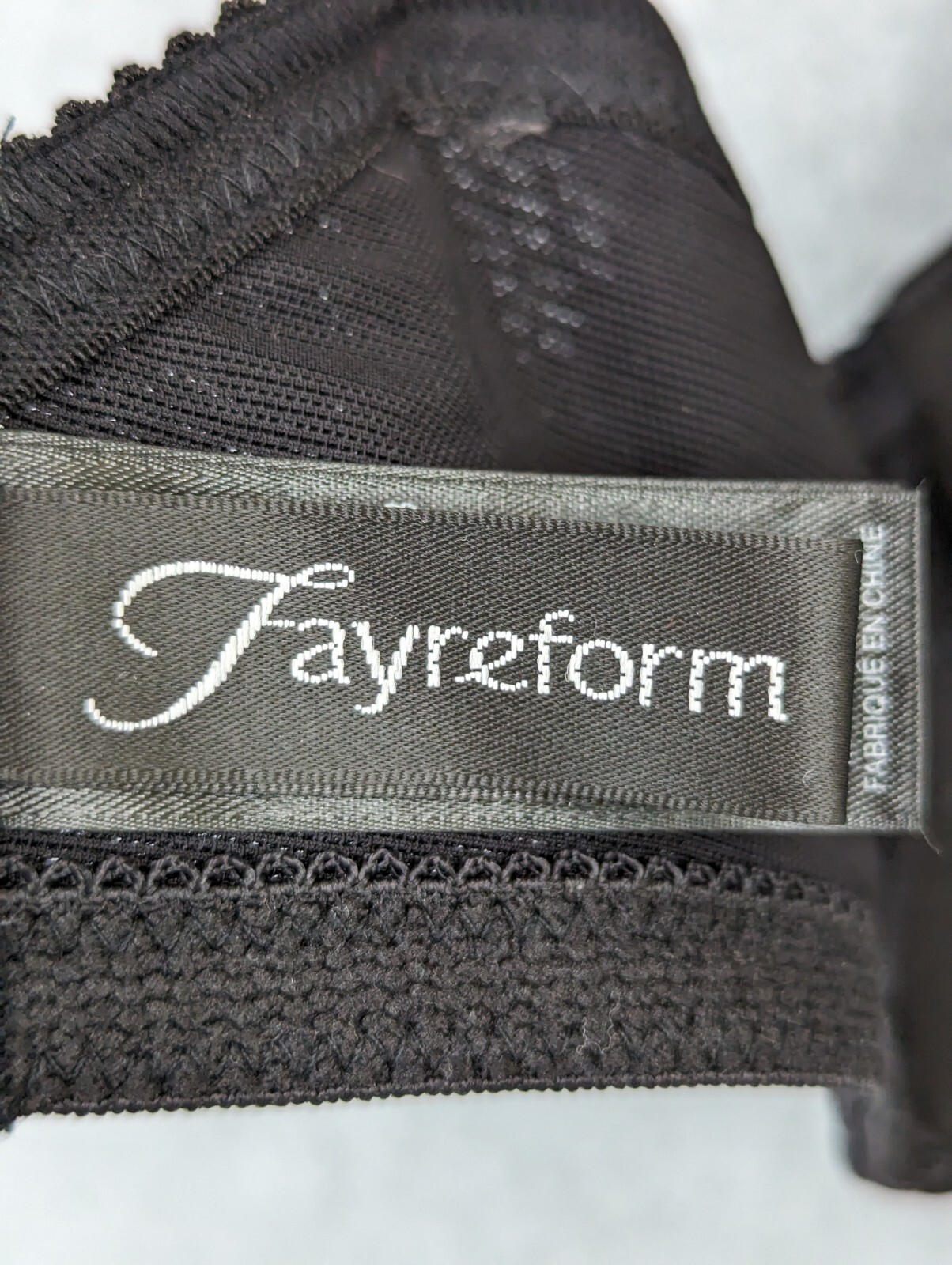 Fayreform Profile Perfect Contour Bra Womens 10DD Black Adjustable #F72 ...