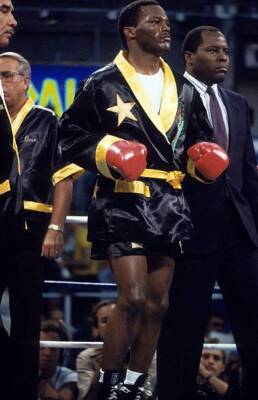 Donald Curry Gets Ready For The Fight Against Mike Mccallum OLD BOXING ...