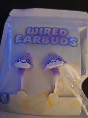 2 PER ORDER Vivitar Kids Fish Unicorn Wired Earbuds! Multicolor | eBay