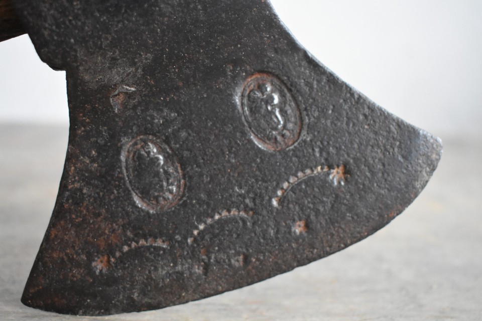Antique axe hatchet - Master Marks - early 1800's , European axe ...
