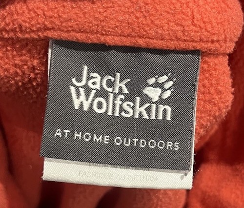 Jack Wolfskin Nanuk 150 Womens Medium Zip Jacket Fleece Pink Outdoors ...