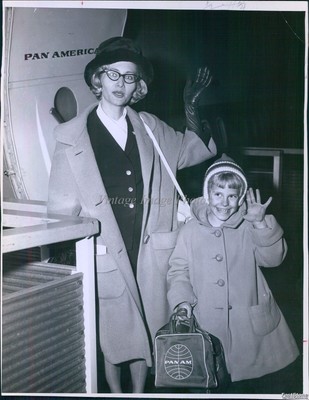1963 Photo Edith Williams Colorado Young G.O.P & Daughter Sigrid ...