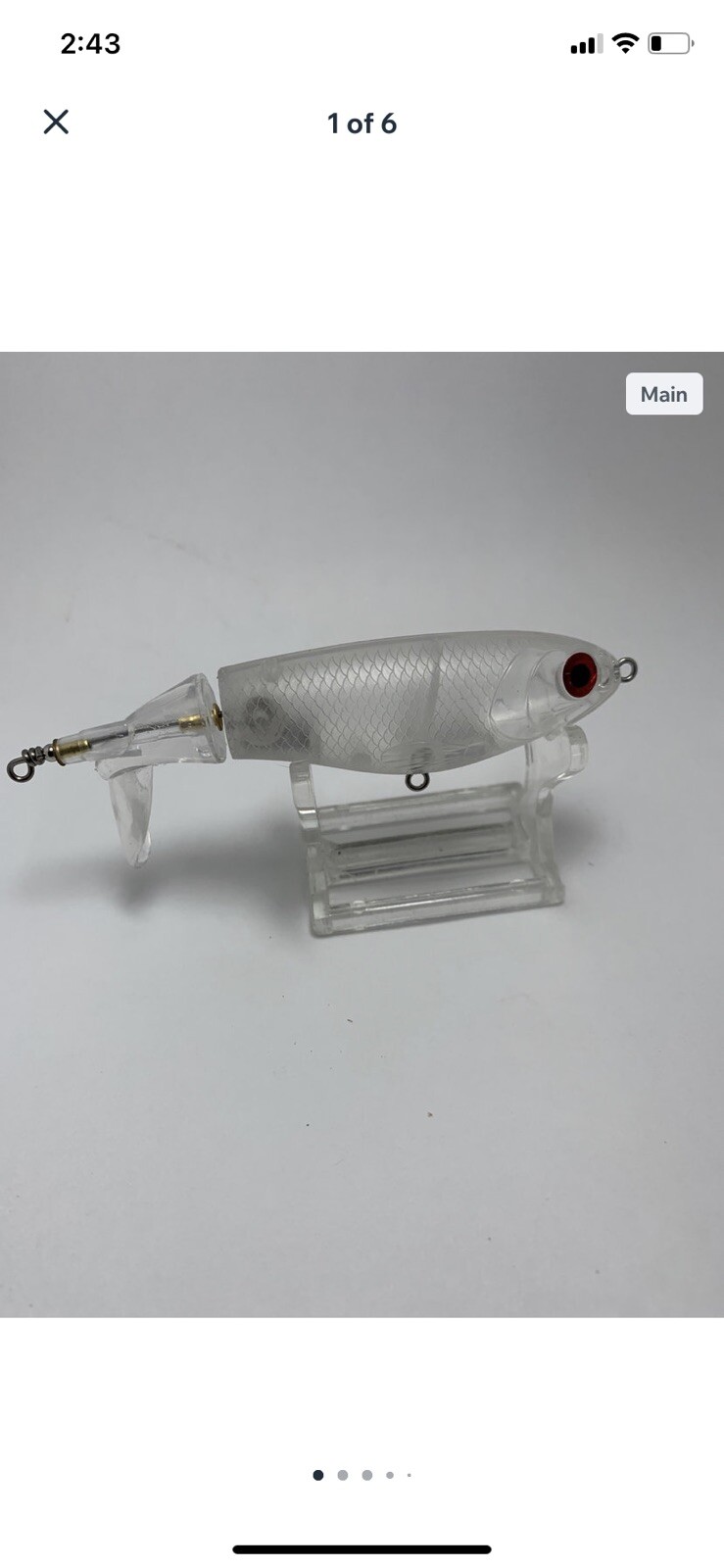 10 unpainted Topwater Whopper Plopper 100mm blank lures. USA Shipper ...
