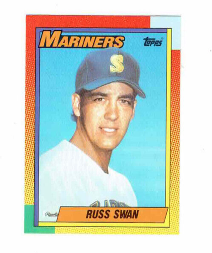 Russ Swan Mariners Pitcher #121T Topps 1990 Baseball Card | eBay