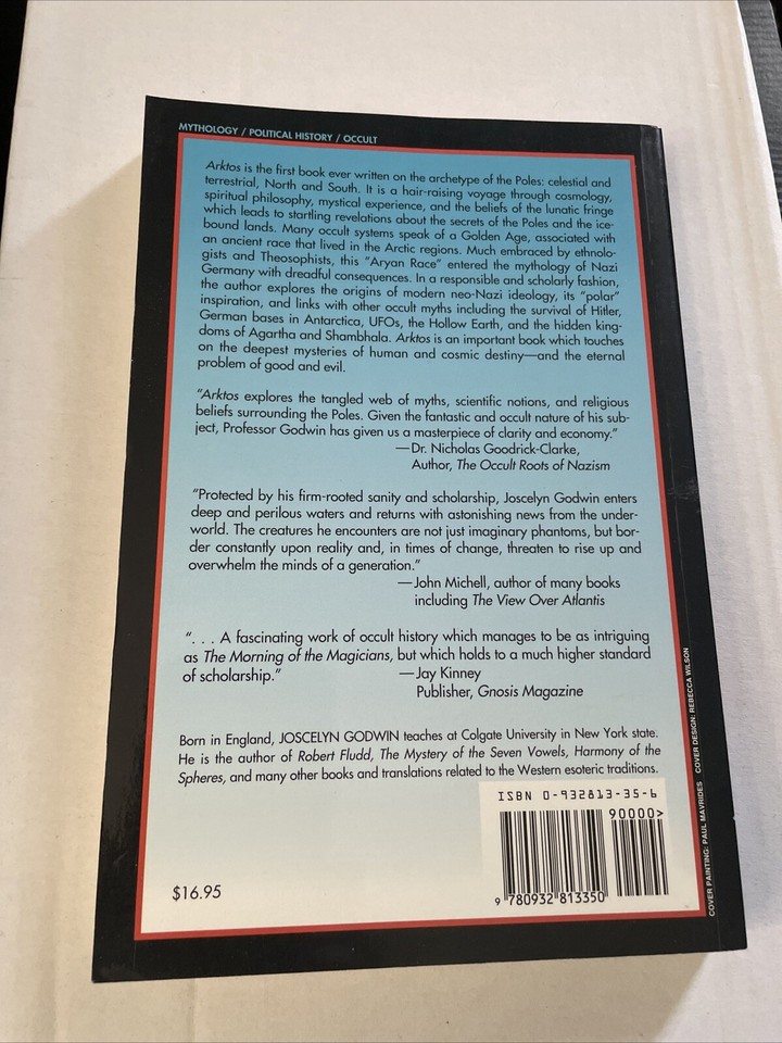 Arktos : The Polar Myth in Science, Symbolism and Nazi Survival by ...