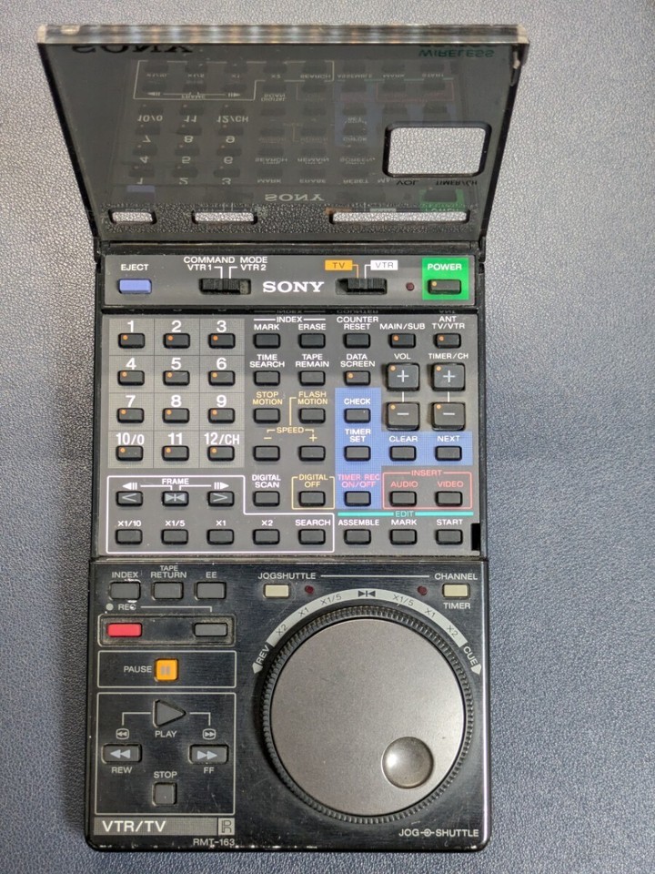 SONY EDV-9000 Video Cassette Recorder ED Beta Deck RMT-163 Remote ...