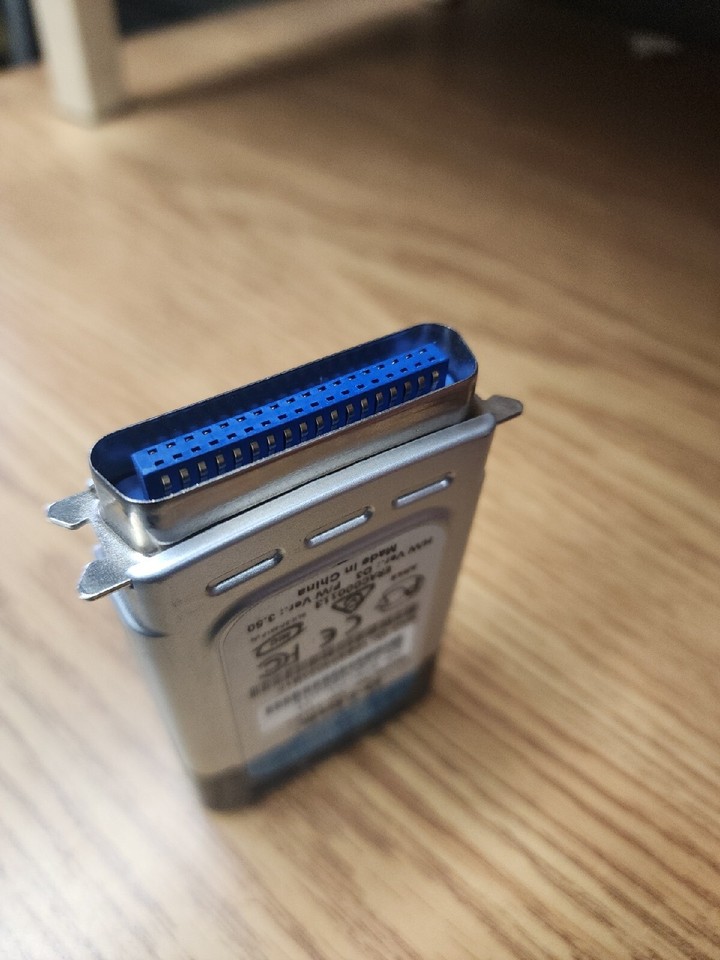 D-Link DP-301P+ Fast Ethernet Parallel Port Print Server (ac cable ...