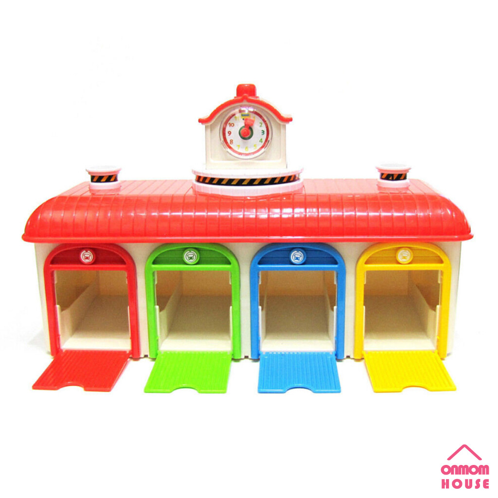 Buy Tayo The Little Bus Talking Bus Depot Center Playset with Tayo Rogi ...
