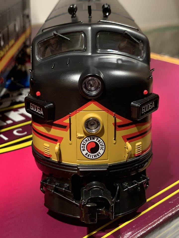 MTH PREMIER NORTHERN PACIFIC F-3 ABA DIESEL ENGINE SET PS2! 20-20045-1 ...