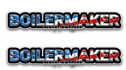 Boilermaker Decal American Flag Vinyl Stickers Welding Hard Hat Decal 2 ...