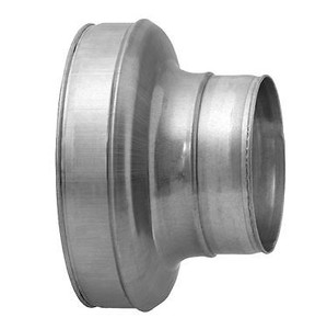 Galv Short Concentric Pressed Metal Ducting Reducer - 150 - 100mm | eBay