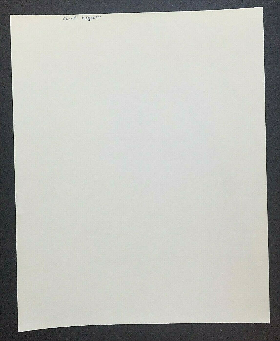 CHIEF HOGSETT SIGNED 8x10 Photo St. Louis Browns 1935 World Series ...