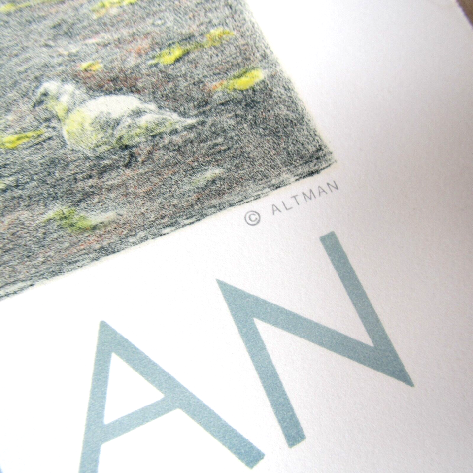 HAROLD ALTMAN LITHOGRAPH SIGNED ART LIMITED 850 CHICAGO POSTER MERRILL ...