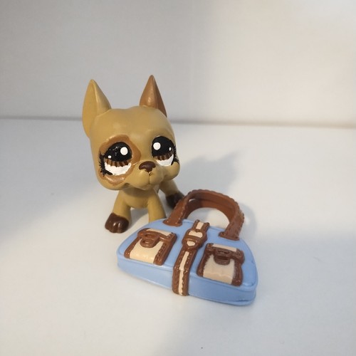 littlest pet shop lps custom Ooak Tan And Brown Colored Great Dane Dog ...