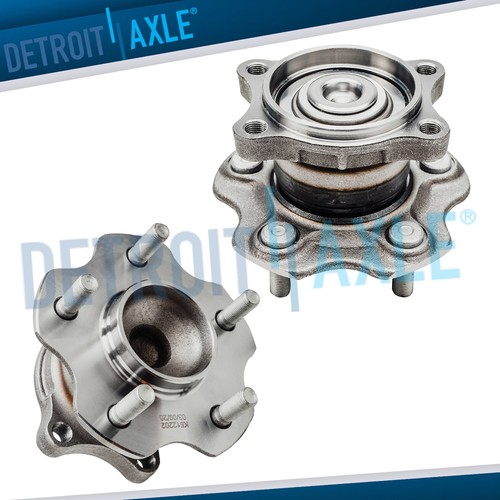 Pair Rear Wheel Bearing Hubs Assembly for 2002 2003 2004 2005 2006 ...
